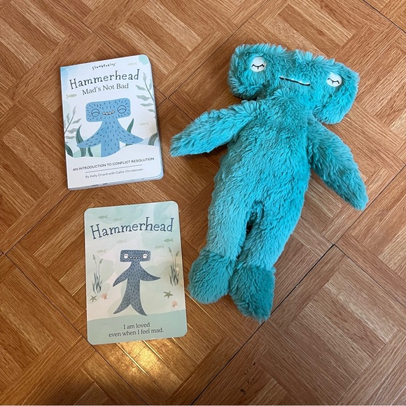 Other | Slumberkins Hammerhead Shark Kin Book And Card | Poshmark